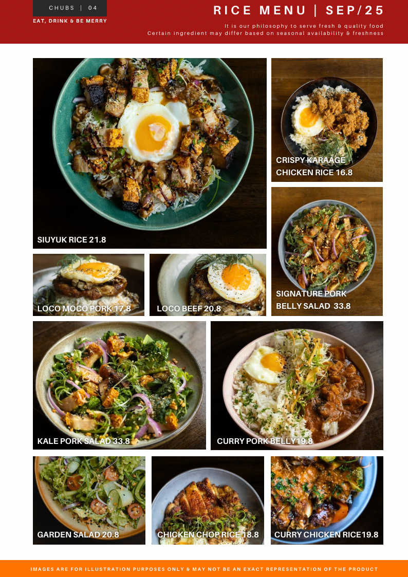 LUNCH – CHUBS GRILL KOTA KINABALU 0162271839